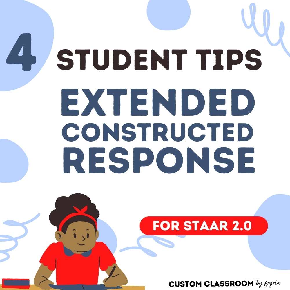 4 Tips to Help Students Ace the STAAR ECR Prompt - Custom Classroom by ...