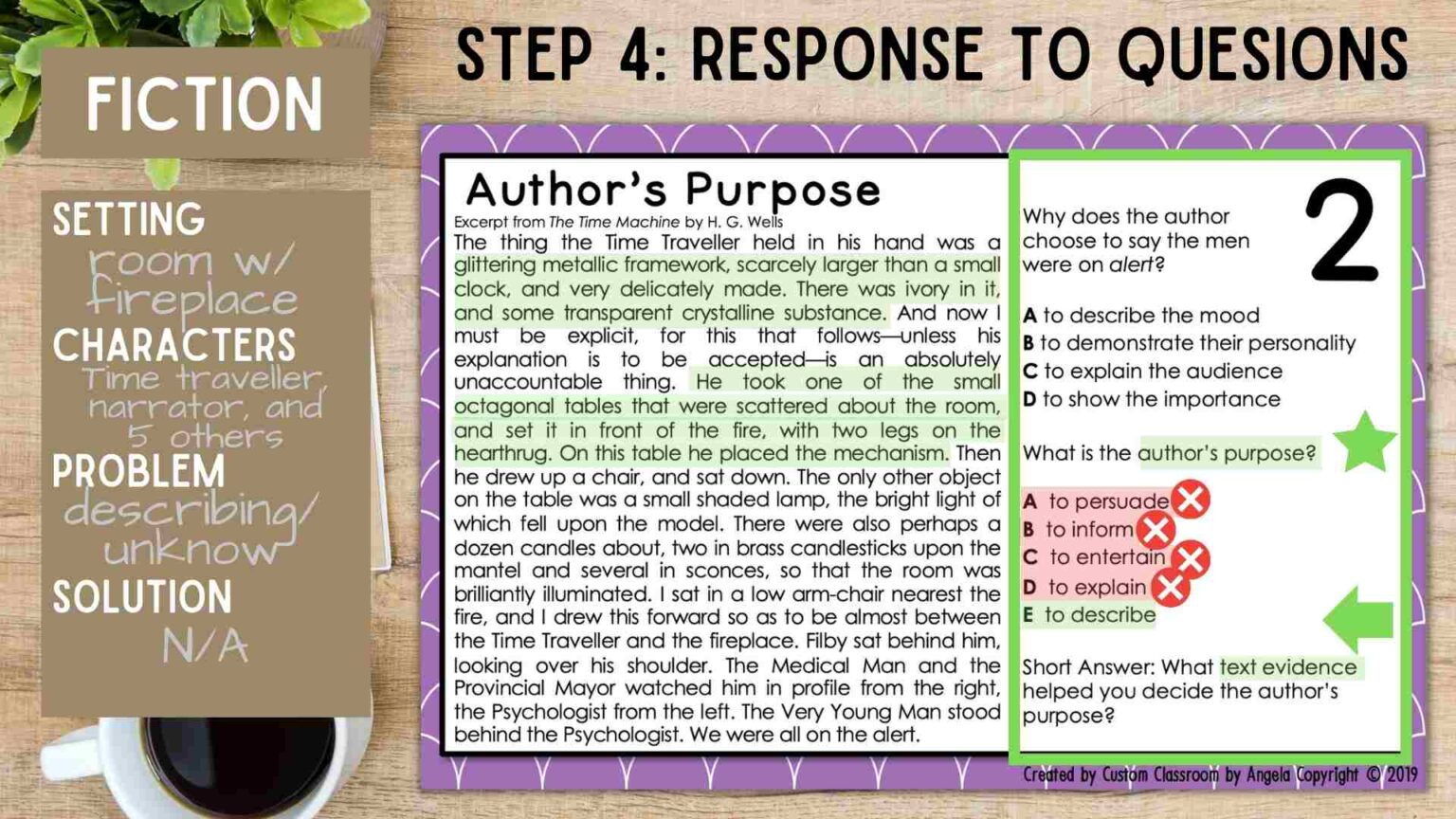 Unraveling the Mystery of Author's Purpose Questions: 4 Step Reading ...