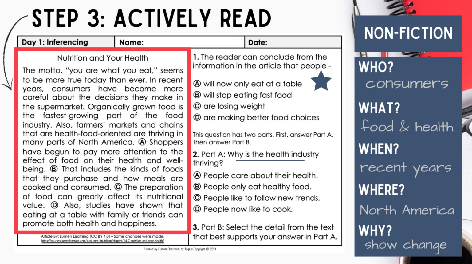 STAAR Reading Strategy: 4 Simple Steps to Master the STAAR Reading Test ...