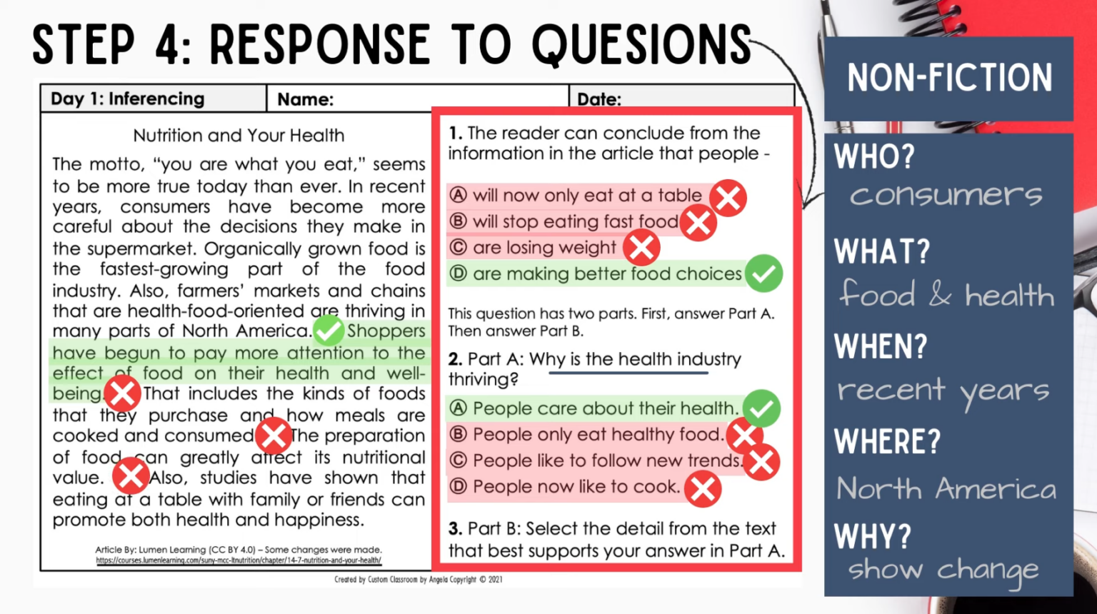 STAAR Reading Strategy: 4 Simple Steps to Master the STAAR Reading Test ...