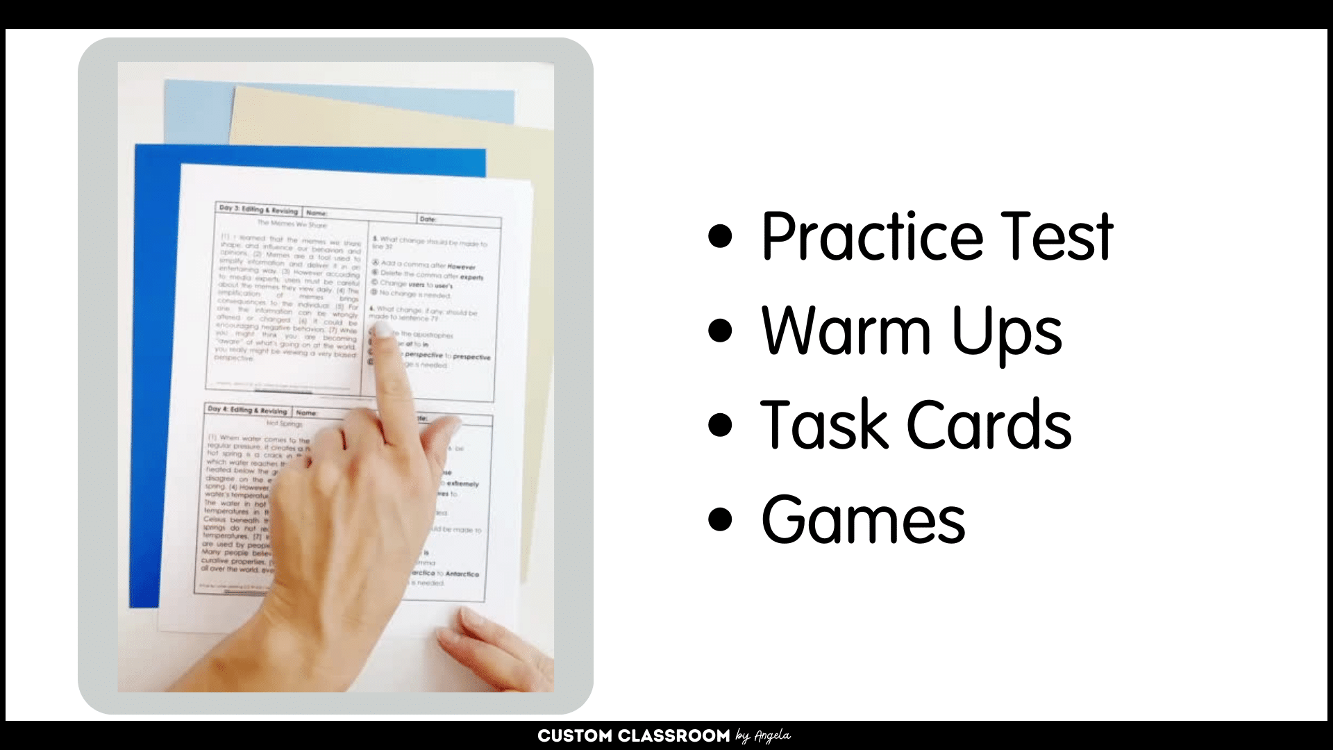 How to Find STAAR Practice Tests - Custom Classroom by Angela
