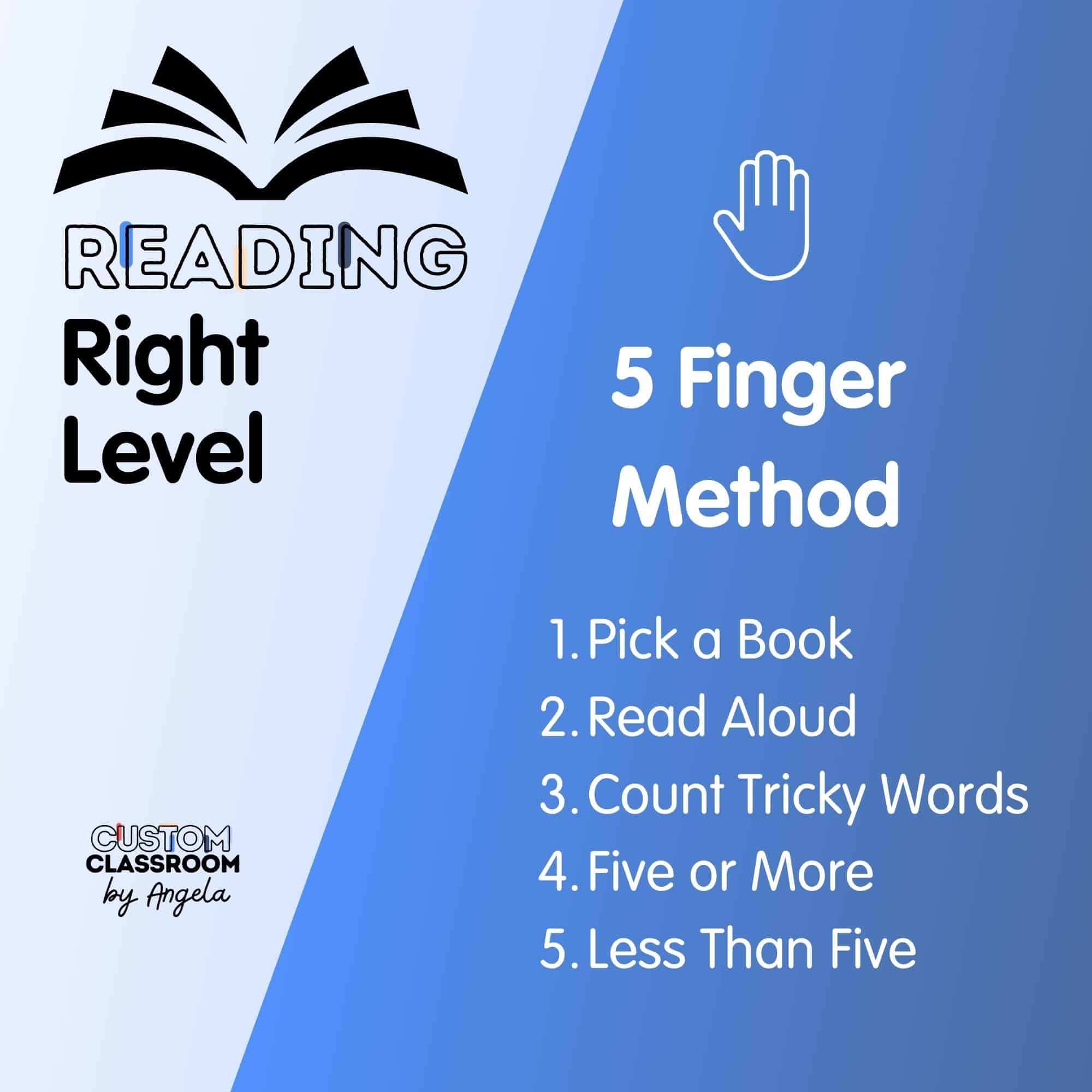 How to Find the 'Just Right' Reading Level for Your Child Using the ...